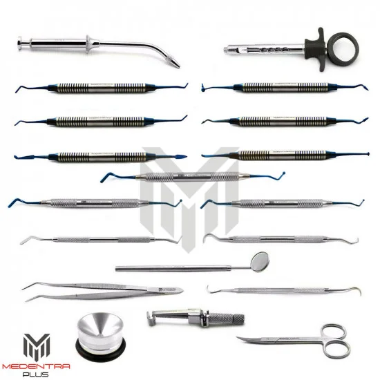 19Pcs Dental Amalgam Restorative Kit